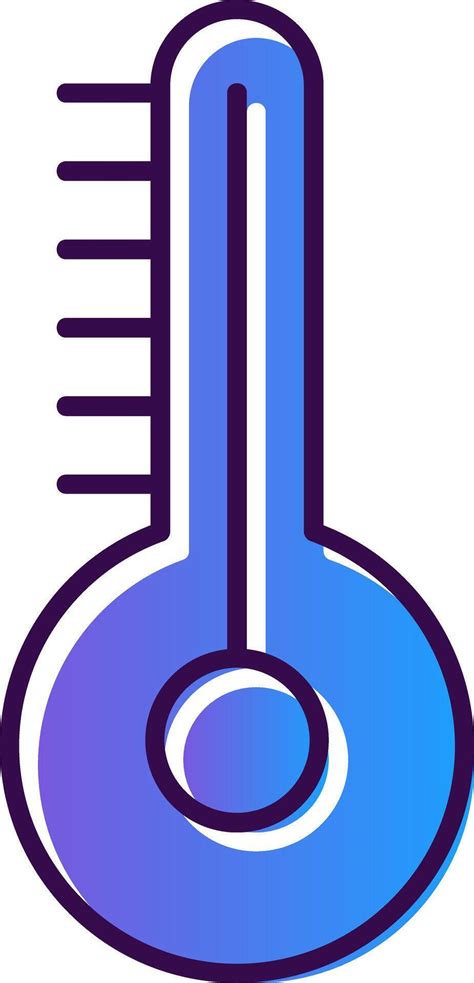 Temperature Gradient Filled Icon 42750451 Vector Art At Vecteezy