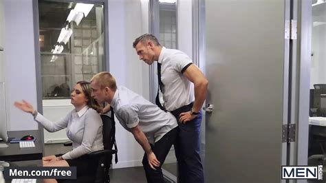 Theo Brady Wants To Be Alone With Alex Mecum Pours Coffee On His Co Worker S Chest To Leave