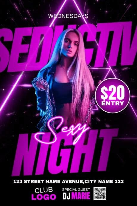 Sexy Night Template Postermywall
