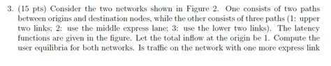 Solved Pts Consider The Two Networks Shown In Figure Chegg
