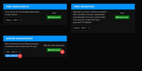 how to order the server management addon knowledgebase shockbyte