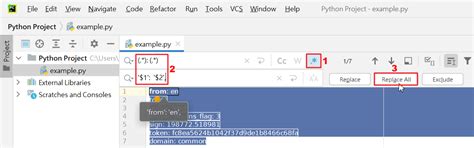 I Tried The Last Example Using Traditional Python But The Output Was