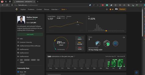 madhav sameer on linkedin coding leetcode softwareengineer