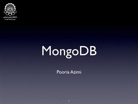 mongodb speaker deck