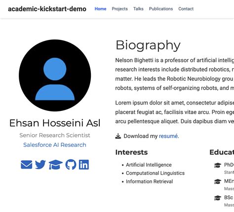 Academic Template Not Working Issue HugoBlox Hugo Blox Builder GitHub