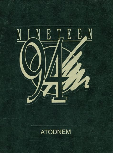 1994 Yearbook From Mendota Township High School From Mendota Illinois
