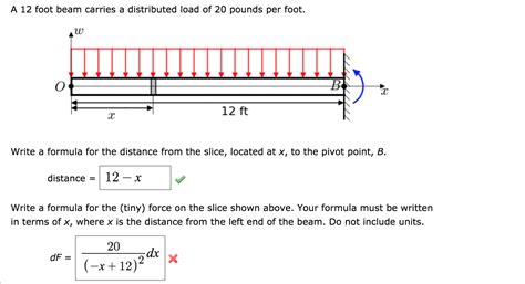 Triangular Distributed Load Formula