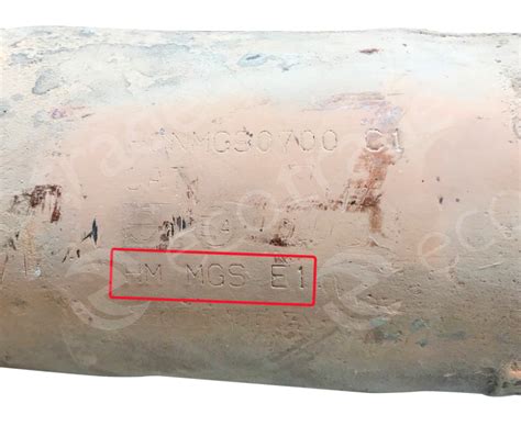 Pgm Recycling Honda Hm Mgs E1 ท่อแคท