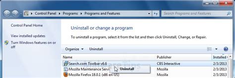 Remove Search Com Toolbar Uninstall Guide