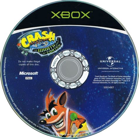 Crash Bandicoot The Wrath Of Cortex Cover Or Packaging Material