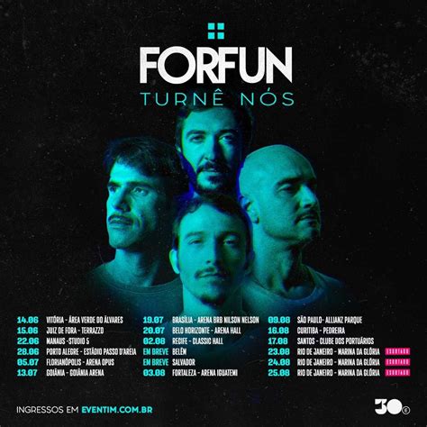 Forfun Anuncia Mais 14 Shows No Brasil Santos Está Na Lista Blog Nroll
