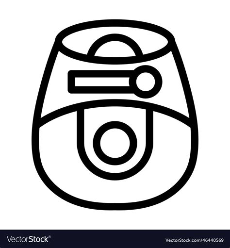 Assembler Thick Line Icon For Personal Royalty Free Vector