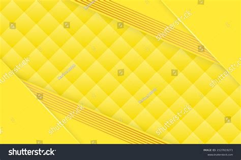 Yellow Geometric Background Vector Illustration Stock Vector Royalty
