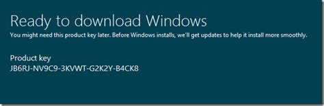 How To Get Windows 8 Consumer Preview Product Key