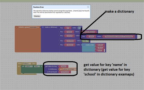 Cannot Figure Out The Dictionary MIT App Inventor Help MIT App Inventor Community