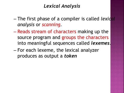 Ppt Phases Of A Compiler Powerpoint Presentation Free Download Id2676945