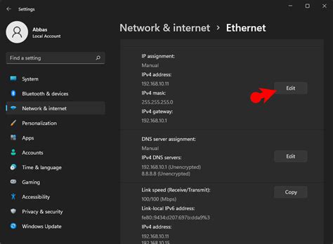How To Assign A Static Ip Address In Windows 11 10 Wikigain