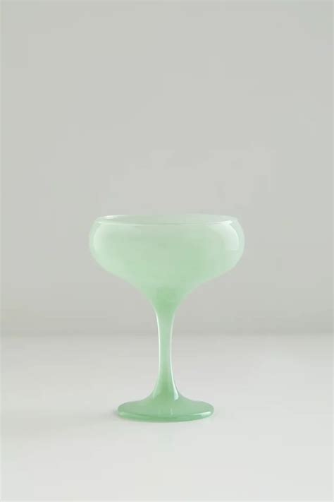 Frosted Coupe Glass Urban Outfitters