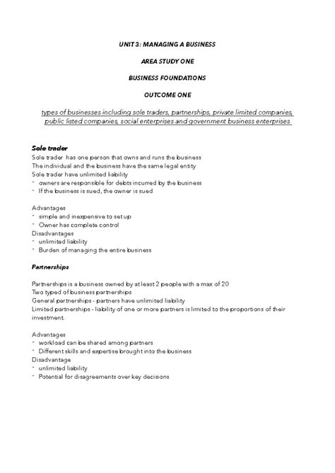 Vce Business Management Unit 3 Aos 1 Practice Sac Art Of Smart Education Vce Business