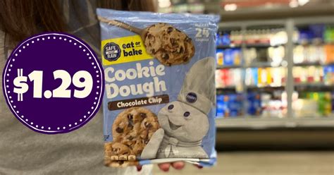 Pillsbury Refrigerated Cookie Dough And Brownies Only 129 Each At