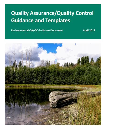 5 Quality Assurance Policy Templates Word Excel Templates