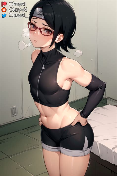 Rule 34 Ai Generated Bike Shorts Boruto Naruto Next Generations