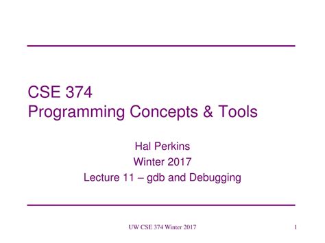 ppt mastering debugging techniques with gdb powerpoint presentation