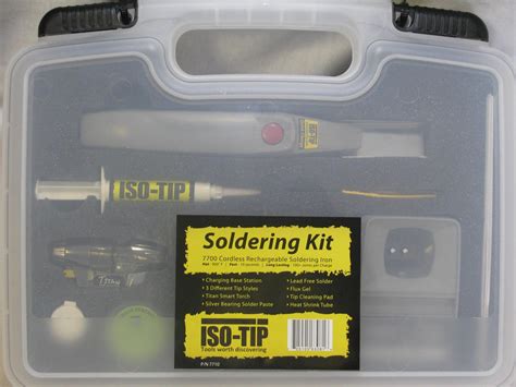 ISO TIP ISO TIP Rechargeable Soldering Iron Kits DX Engineering