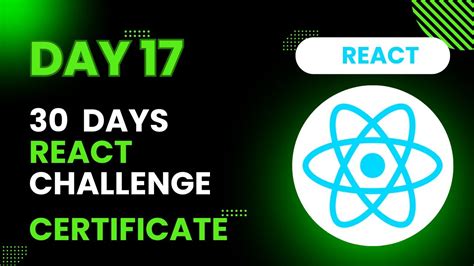Day 17 Faq Component 30 Days Of React Challenge With Codedamn Certificate Youtube