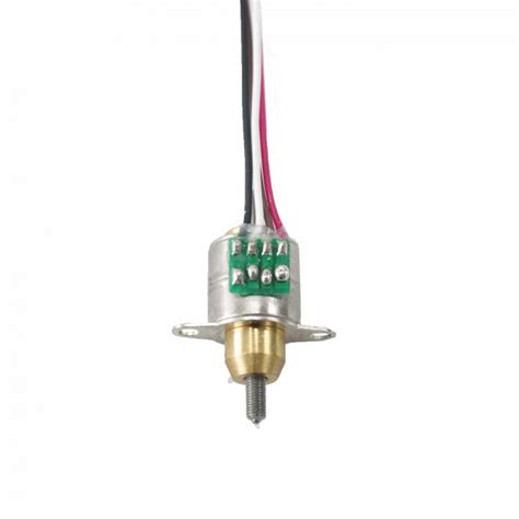 Dia 10mm 5v Pm Miniature Stepper Motors With Linear Actuation Low Noise Sm10