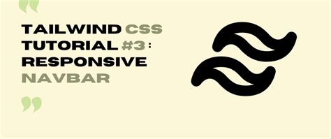 Tailwind Css Tutorial 3 Responsive Navbar Dev Community