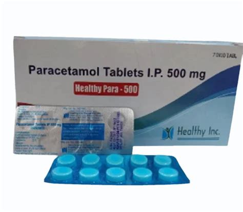 Paracetamol Tablets Ip 500 Mg At ₹ 250box In Mumbai Id 2854613913312
