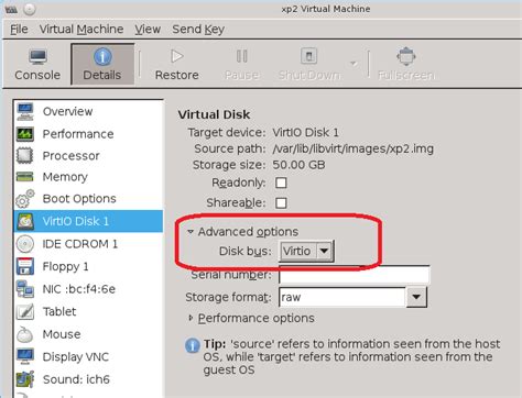 Linux KVM 虛擬機器安裝 WinXP Virtio Disk Bus 驅動程式 拔辣搬筆的攻城獅人蔘