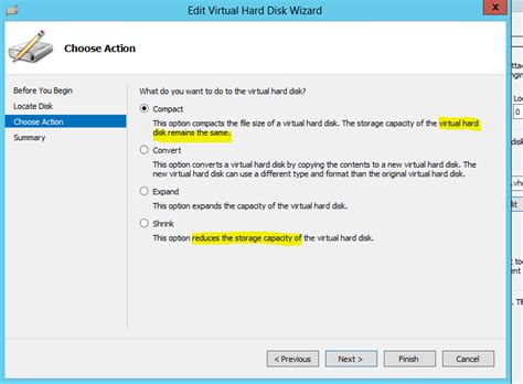 Vhdx Disk Compactshrink Difference Between 2008 And 2012 Versions