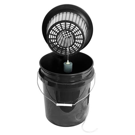 Dwc Bucket System Bubble Brothers Dwc Xl 5 Gallon Bucket Hydroponic System Htg Supply