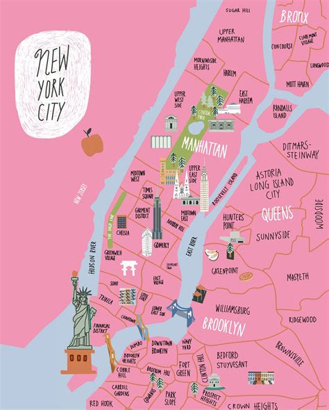 Nyu Map Of Ny With
