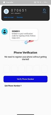 Github Kevinlad Otp Verification Otp Verification Using Firebase And Flutter