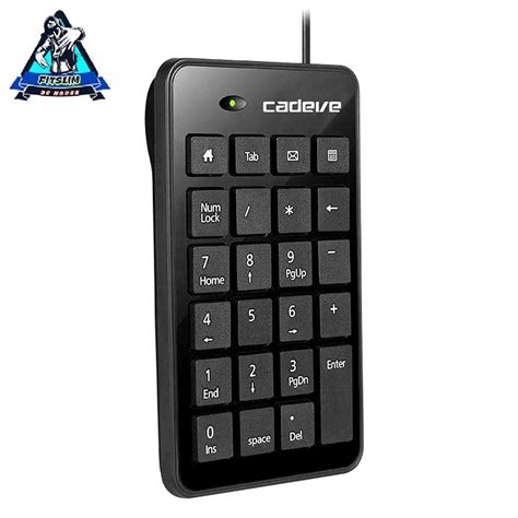 Usb Number Pad Corded Mini Numeric Keypad 23 Keys Digital Keyboard For