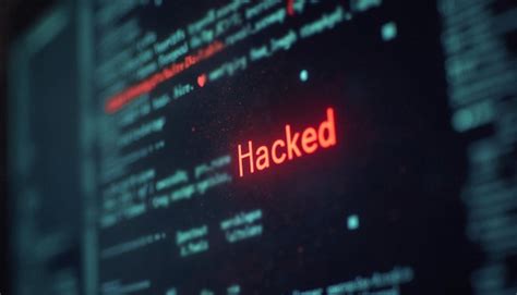 System Hacked Warning Alert Due To Hacker Attack Premium Ai Generated