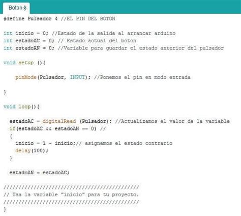 Pulsadores Y Botones Con Función De Interruptor En Arduino