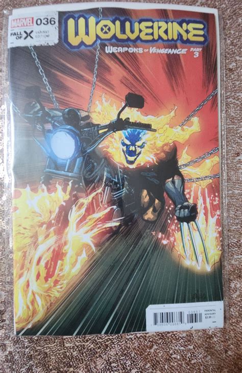 Wolverine 36 1st Appearance Of Hellverine Leinil Yu Variant Comic