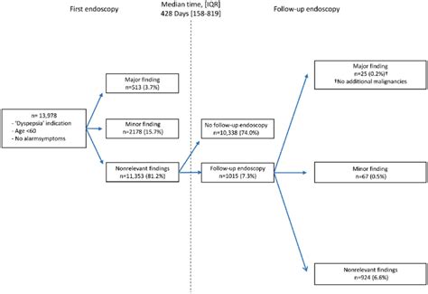 Flow Chart Of Endoscopic Findings And Follow Up Endoscopy Download Scientific Diagram