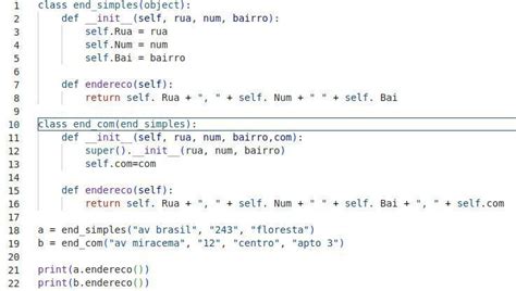 Analise O Código Python A Seguir Class Endsimplesobject Def