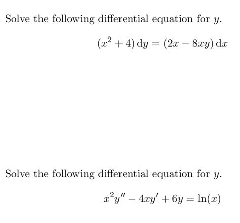 Differential Equation Solver