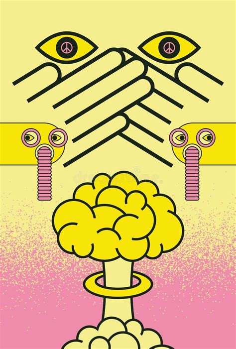 Explosion Of Brain In An Open Head Vector Illustration Stock Vector Illustration Of Intellect