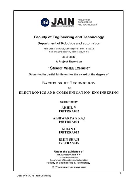 Pcl Project Report Pdf Pdf Wheelchair Disability