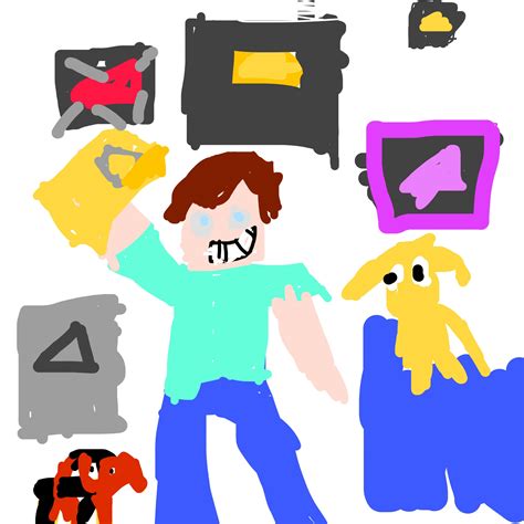 My Brother Tried To Do Some Fan Art Rjacksucksatlife