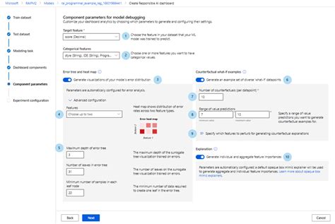 在工作室 ui 中產生負責任 ai 深入解析 azure machine learning microsoft learn