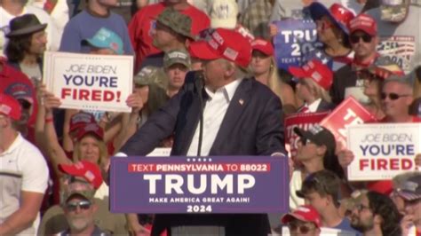Donald Trump Rushed Off Stage