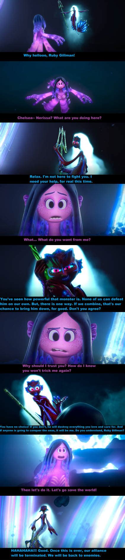 Nerissa Speak With Ruby Gillman By Mnstrfrc On Deviantart